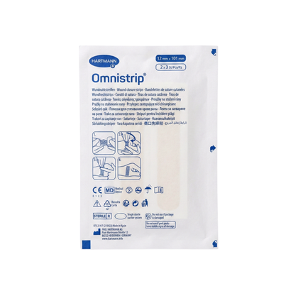 Omnistrip 12 mm x 101 mm. (koperta 6 szt.) - Hartmann | dezynfekcja24.com
